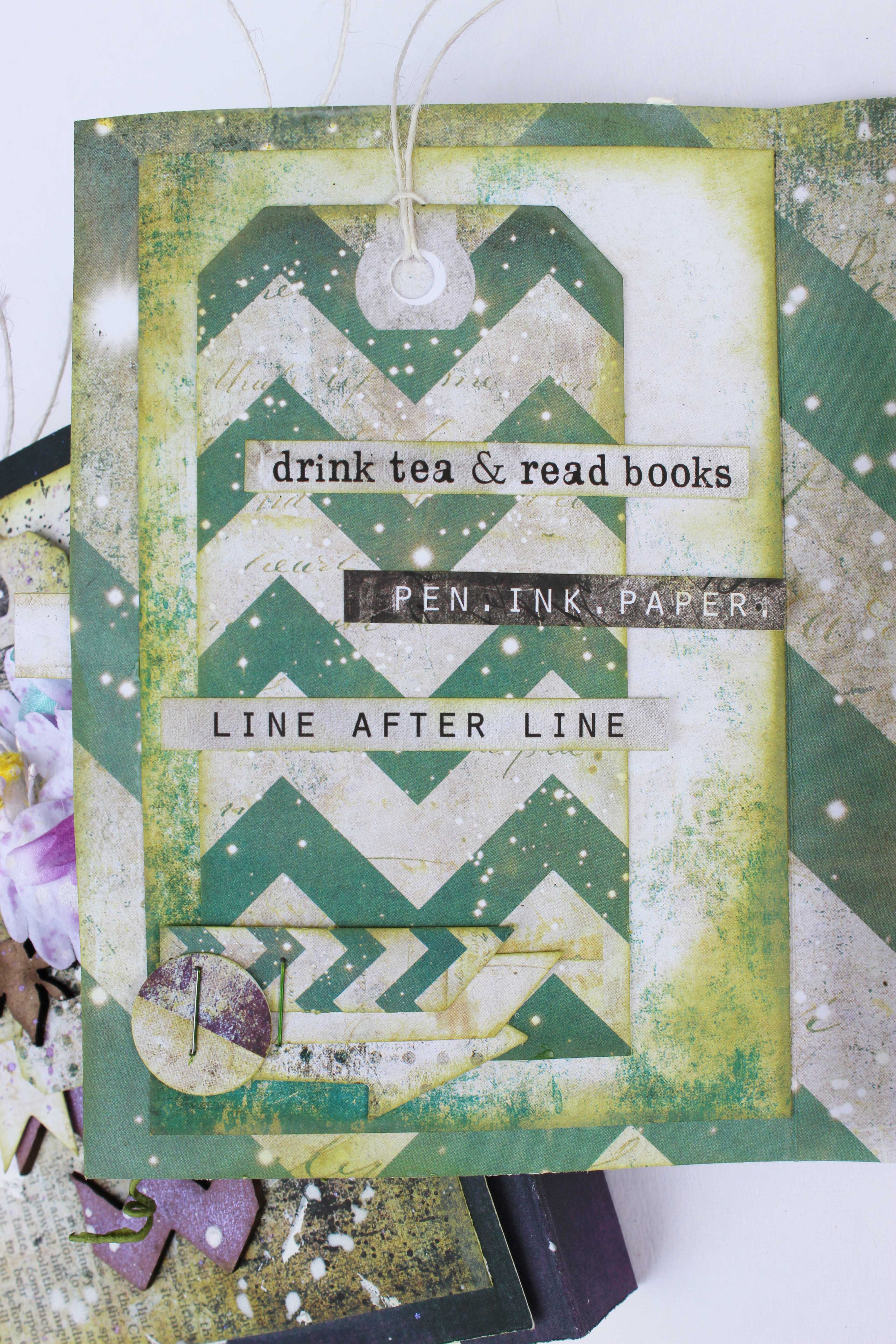 Garden Party Notebook with 7 Dots Studio | Heather's Creations – Inside ...